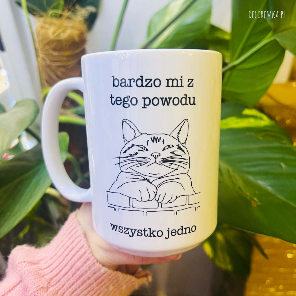 Kubek - pojebie mnie zaraz - Decoremka.pl